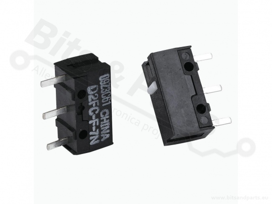 Omron D2FC-F-7N Microswitch drukknop (maakcontact) muis kopen - Bits ...