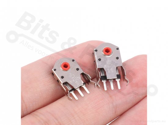 Mouse wheel rotary encoder Kailh Red core 9mm - Bits & Parts Elektronica