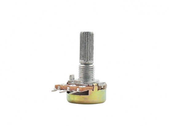 Weerstand regelbaar / potentiometer axiaal 10K Ohm Lineair ø6mm - Bits ...